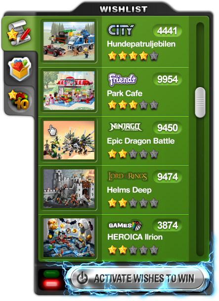 Lego Wishlist 2012 by Philip Thonbo at Coroflot.com