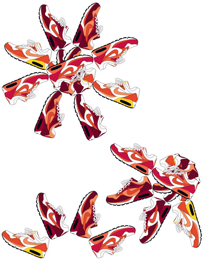 Footwear Color Design & Apparel concepts by Nick Calomiris at Coroflot.com