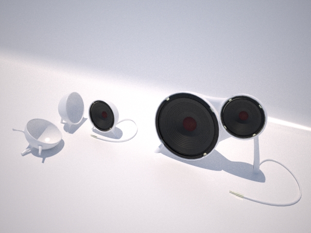 ALIEN SPEAKERS by Efstratios Aligizakis at Coroflot.com