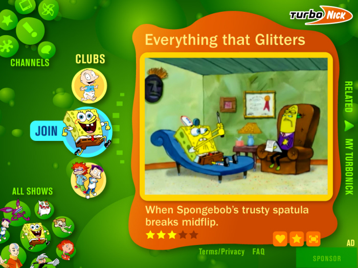 Nickelodeon Media Center Channel TurboNick by Hank Blumenthal at ...