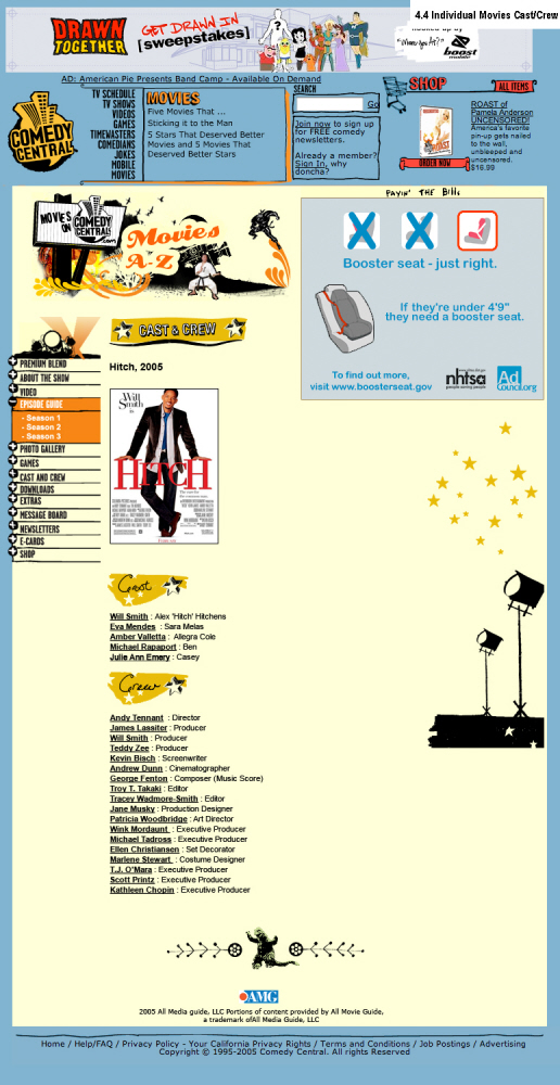 Comedy Central Movies by Hank Blumenthal at Coroflot.com