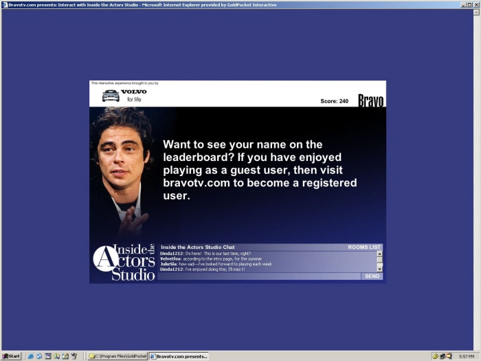 IFC.com Actors Studio by Hank Blumenthal at Coroflot.com