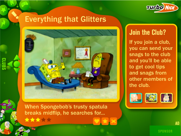 Nickelodeon Media Center Channel TurboNick by Hank Blumenthal at ...