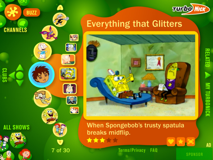 Nickelodeon Media Center Channel TurboNick by Hank Blumenthal at ...