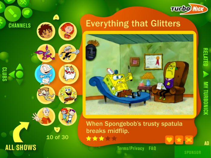 Nickelodeon Media Center Channel TurboNick by Hank Blumenthal at ...