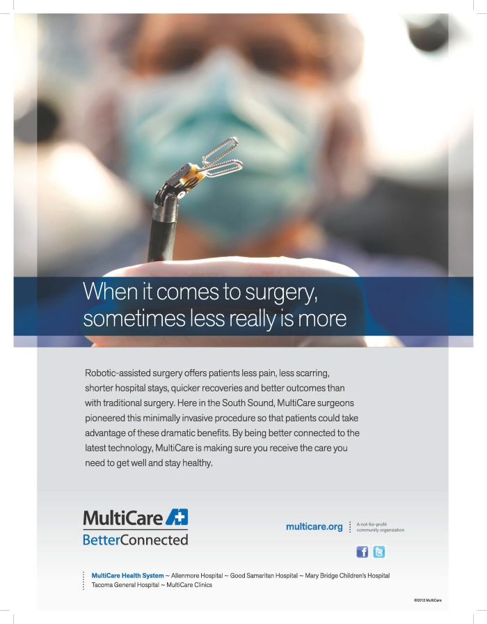 MultiCare Branding/Careline Advertising by robin pederson at Coroflot.com