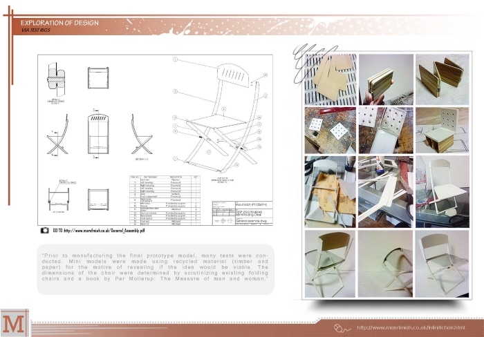 Infiniti Folding Chair by Maruf Miah at Coroflot.com