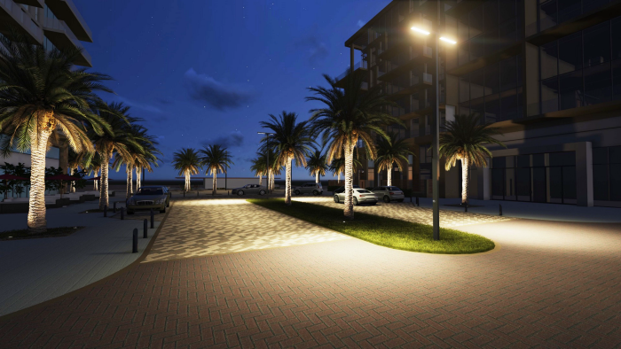 Promenade Public Space Lighting by Matthew Sorianosos at Coroflot.com