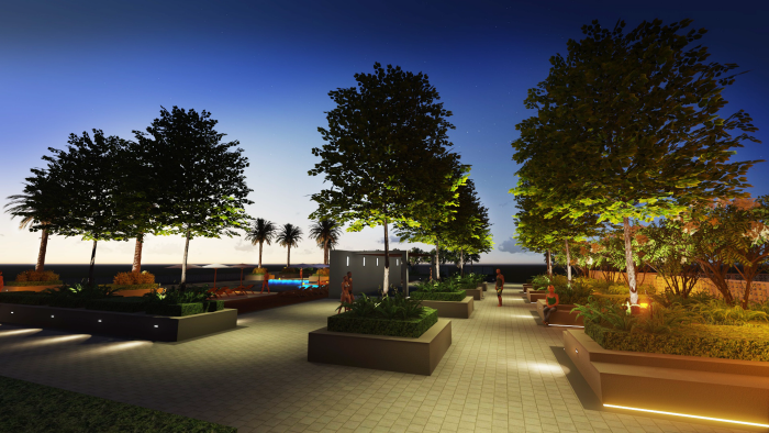 Promenade Public Space Lighting by Matthew Sorianosos at Coroflot.com