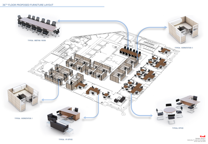 Knoll Office Furniture Proposal by Matthew Sorianosos at Coroflot.com