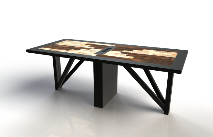 Lux Bus Office Desk Set by Brian Fogg at Coroflot.com