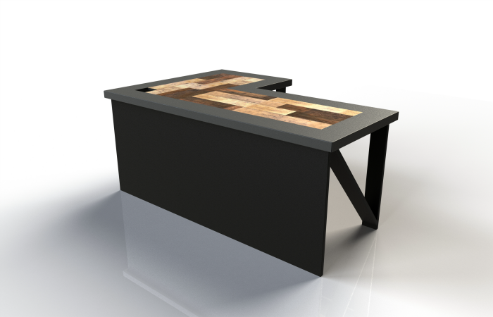 Lux Bus Office Desk Set by Brian Fogg at Coroflot.com