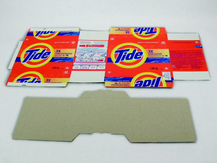 Tide 3X Box Sales Sample by David Brown at Coroflot.com