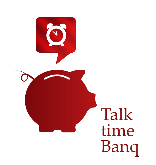 Talk-time bank logo by Madhu Tiwari at Coroflot.com