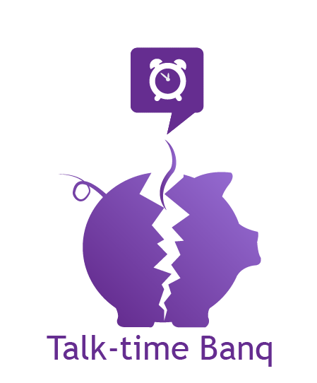 Talk-time bank logo by Madhu Tiwari at Coroflot.com