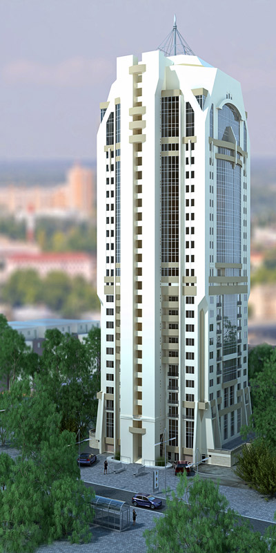 buildings-zdaniya by Kseniya Gavrilenko at Coroflot.com