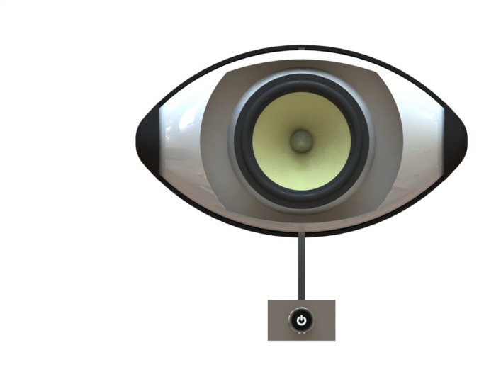 Eye Speaker Dock by Lewis Massey at Coroflot.com