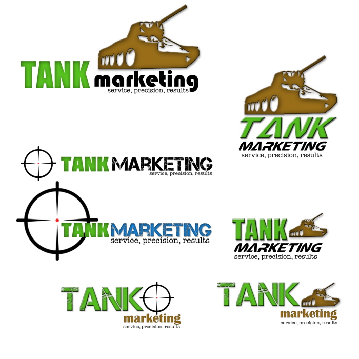 Tank Marketing Logo by Steffan McNeil at Coroflot.com