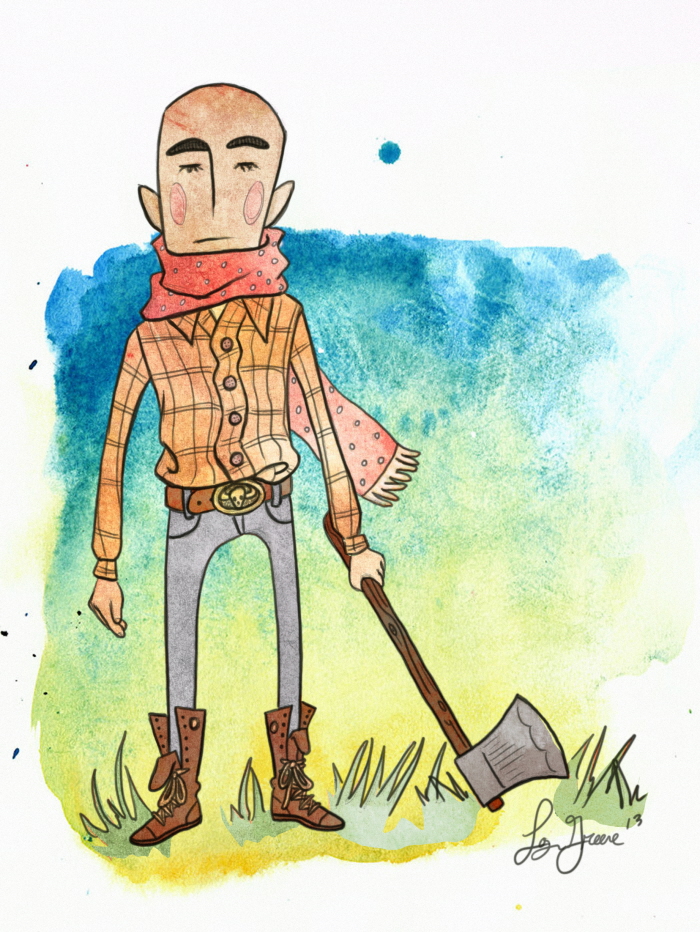 Timber Character Concepts by Logan Greene at Coroflot.com