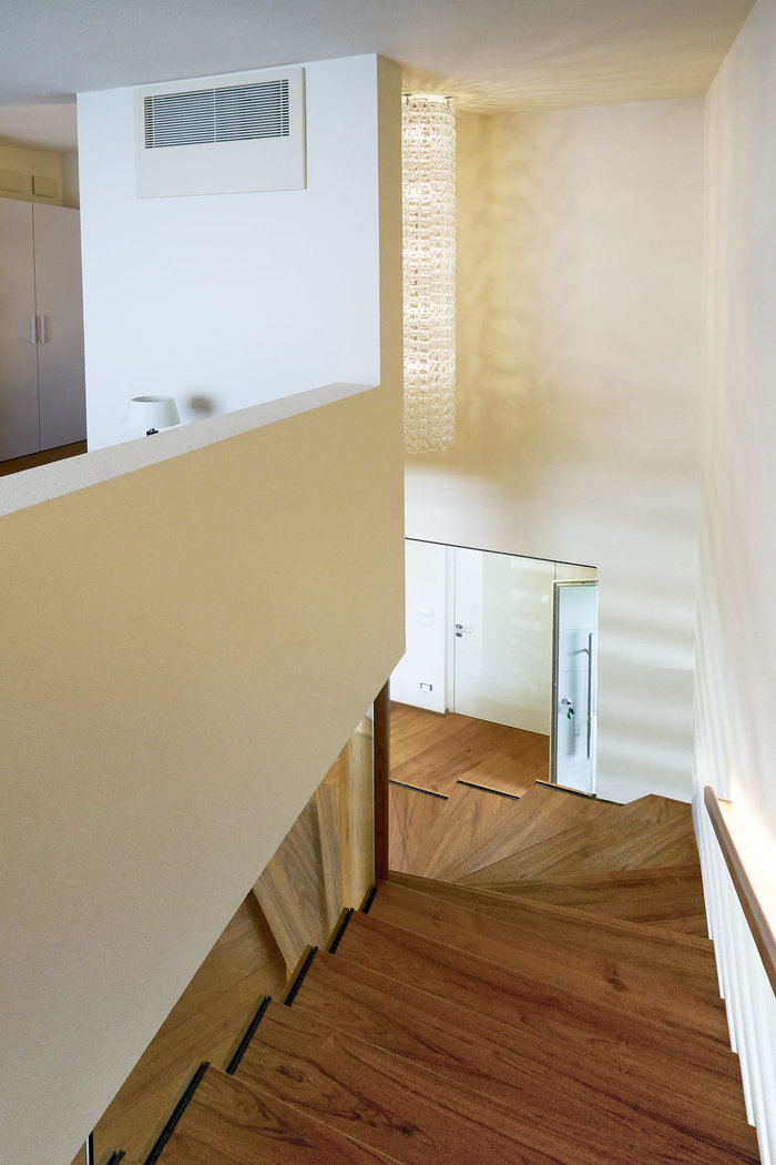 MISTRAL - Wooden stair with structural glass by Benjamin Friedl at ...