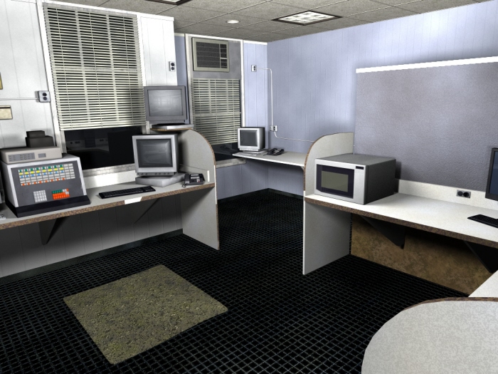 Police Department 3D Representation by Dan Goldstein at Coroflot.com