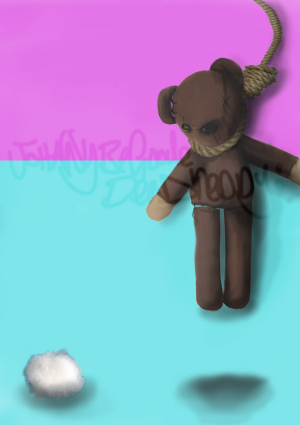 Dead Teddy commission art by Joshua Wadsworth at Coroflot.com