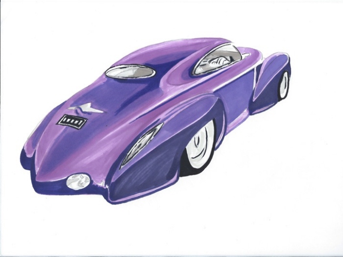 Automotive Marker Renders by Joshua Wadsworth at Coroflot.com