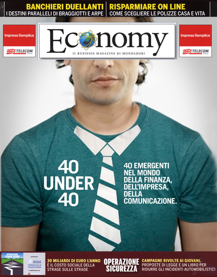 Panorama Economy magazine covers by Andrea Concato at Coroflot.com