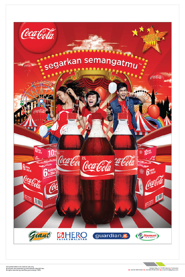 Coca-Cola POSM by Handhika Putra at Coroflot.com