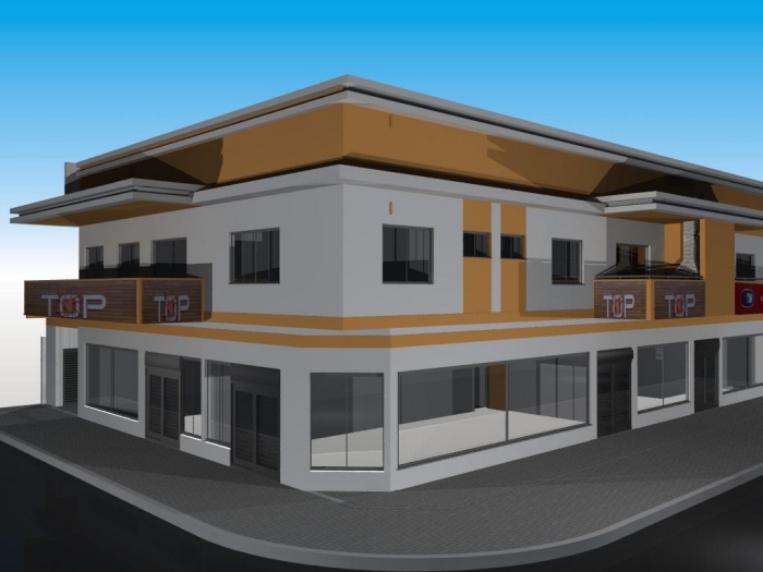 Predio misto comercial e residencial. by Priscila Oliveira at Coroflot.com