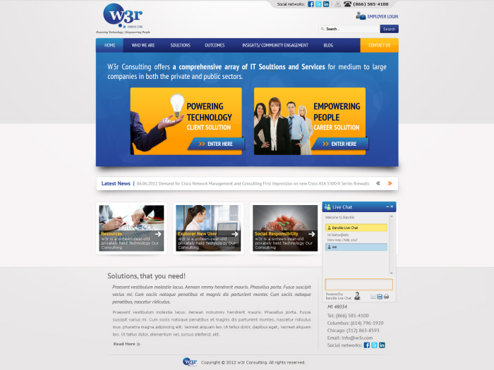 Web Design Services by Creative Bee Studio at Coroflot.com