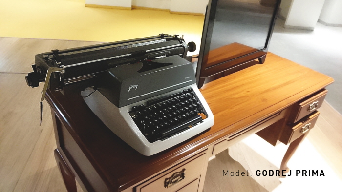 #01 GODREJ, TYPEWRITER 2.0 - THE START by JANAK CHUDASAMA at Coroflot.com