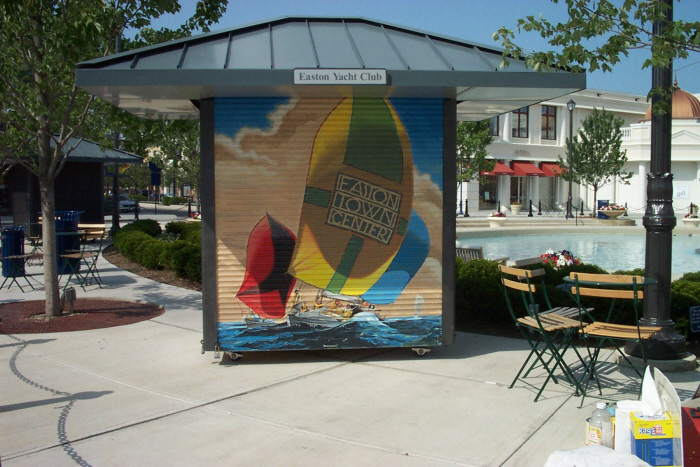 Easton Town Center Mural by Jeremy Jarvis - Jarvis Art Studio Inc. at ...