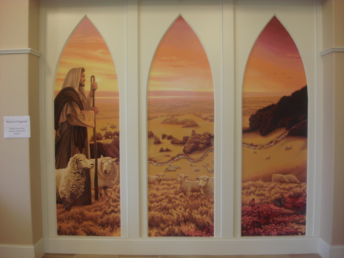 St. James Lutheran Church Mural by Jeremy Jarvis - Jarvis Art Studio ...