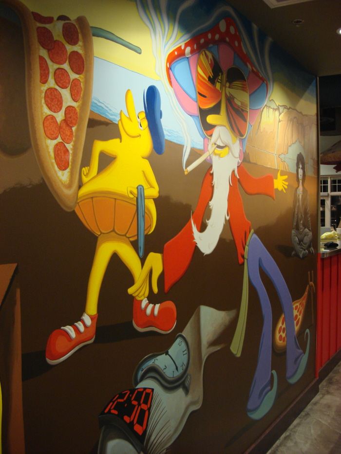 Mellow Mushroom Mural by Jeremy Jarvis - Jarvis Art Studio Inc. at ...