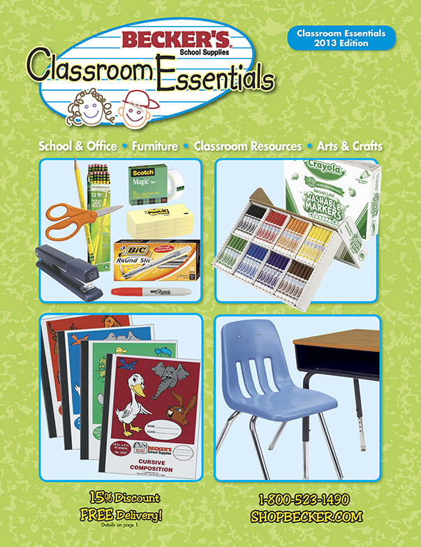 Becker's School Supplies by Robert Nowak at Coroflot.com