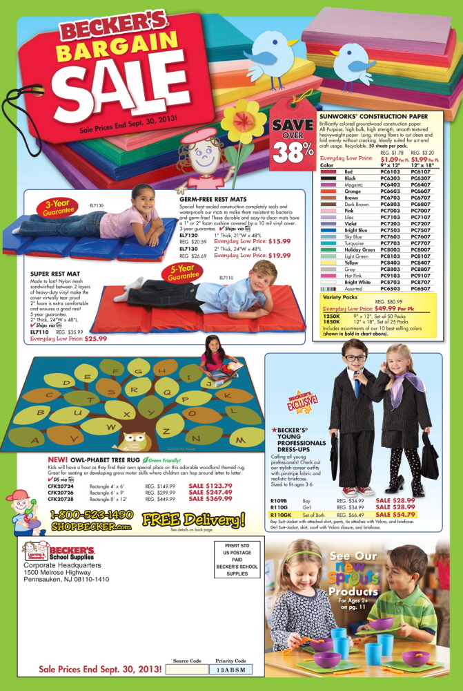 Becker's School Supplies by Robert Nowak at Coroflot.com