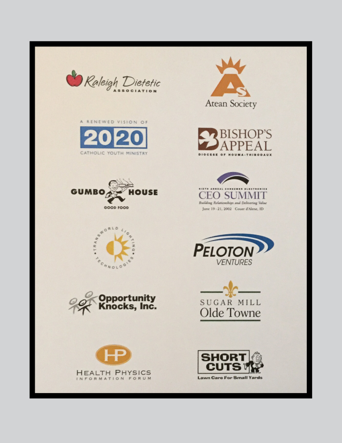 Logos by Philip J. Toups at Coroflot.com