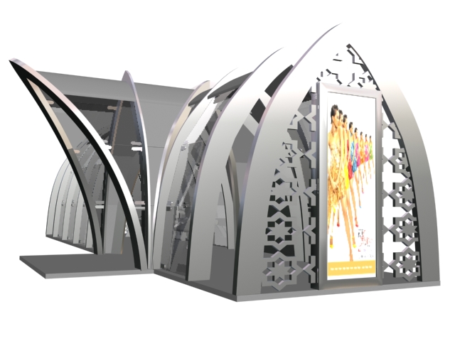 Urban Design - DOHA Bus-stops for 2006 ASIAN GAMES by HafidzMoro Moro ...