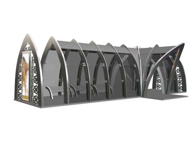 Urban Design - DOHA Bus-stops for 2006 ASIAN GAMES by HafidzMoro Moro ...