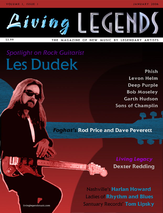 Living Legends Music Promotional Magazine Cover by Robin Morgan at ...