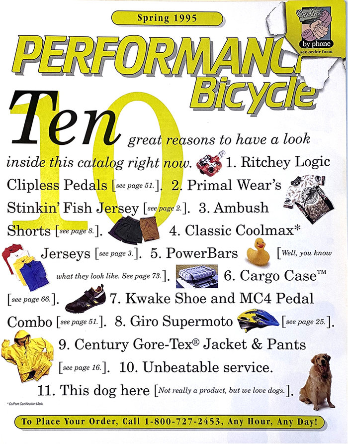 Performance Bicycle Catalog by Robert Graham at Coroflot.com