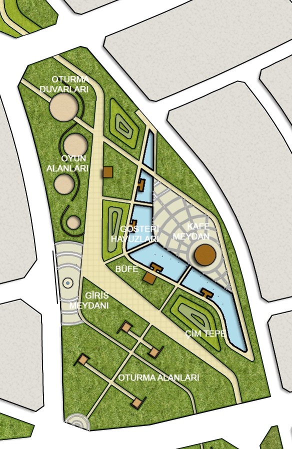 Antalya-Kepez Neighbourhood Park by Mustafa Raşit at Coroflot.com