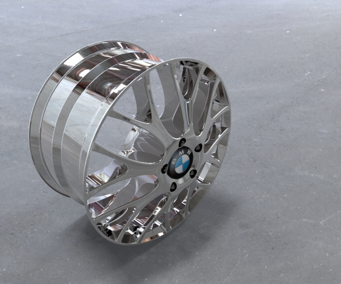 BMW M5 rim by Carla Vieira at Coroflot.com