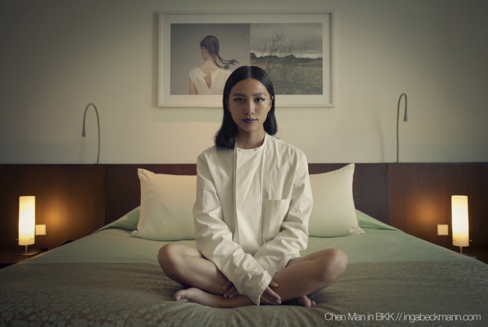 An upload by Inga Beckmann on Coroflot: to the project CHEN MAN at the Metropolitan Hotel BKK