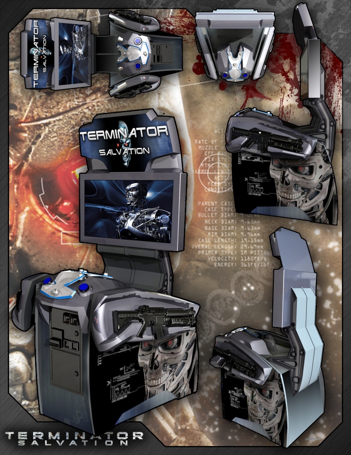 Terminator Arcade Game by Jonathan Judson at Coroflot.com