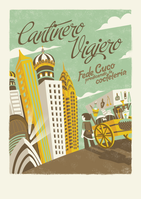 Cuco's poster design by Paula Weichandt at Coroflot.com