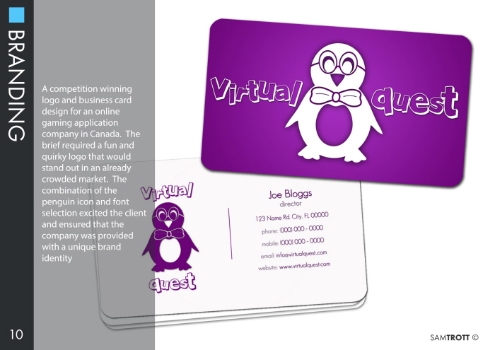 Design Portfolio by Sam Trott at Coroflot.com