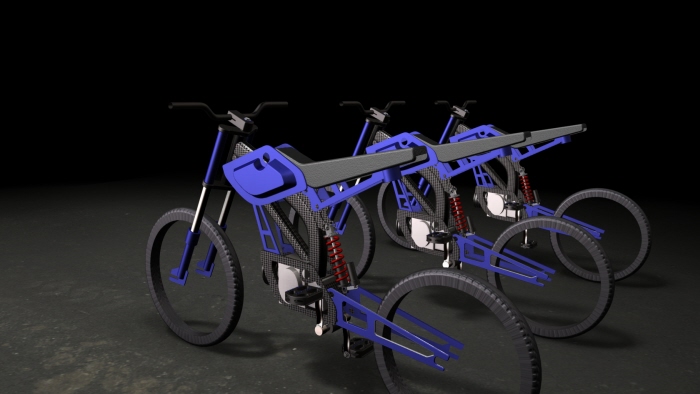 Motorized Bike Concept by Joseph Rajakaruna at Coroflot.com