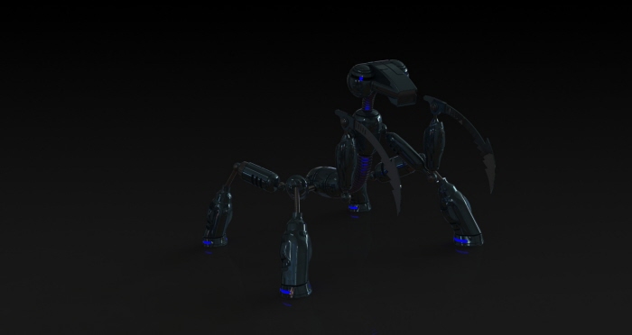 Robot Mantis by Joseph Rajakaruna at Coroflot.com